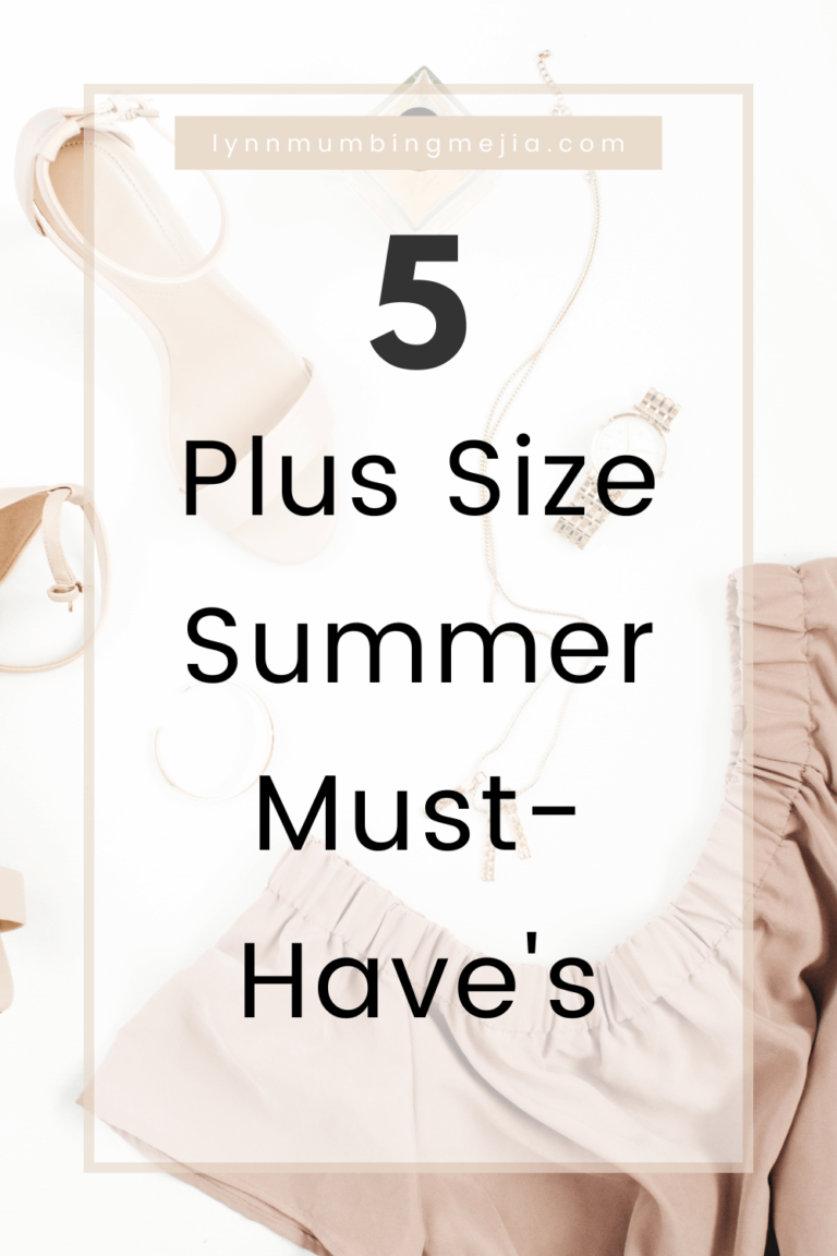 5 Affordable Plus-Size Summer Must-Haves | AD | Lynn Mumbing Mejia