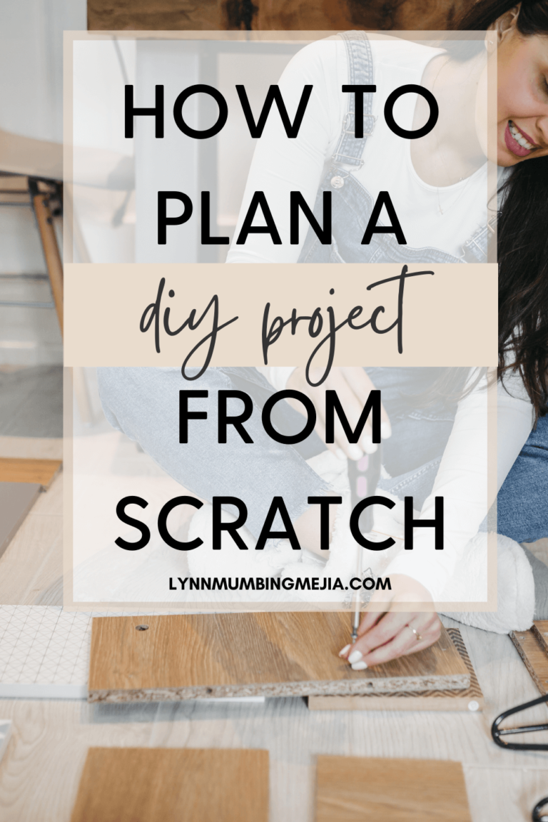 How to plan a DIY Craft Project from Scratch | GUEST POST | Lynn ...