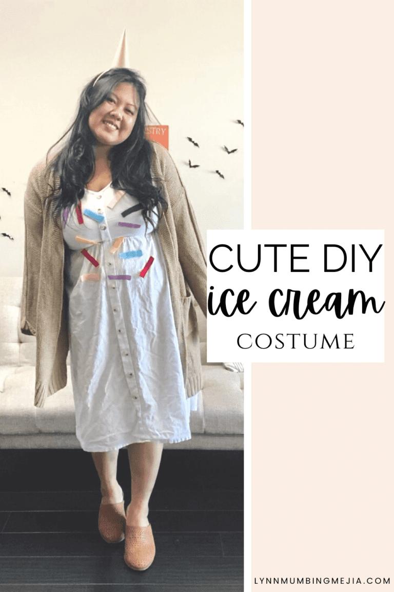 Cute and Affordable DIY Ice Cream Costume | Lynn Mumbing Mejia