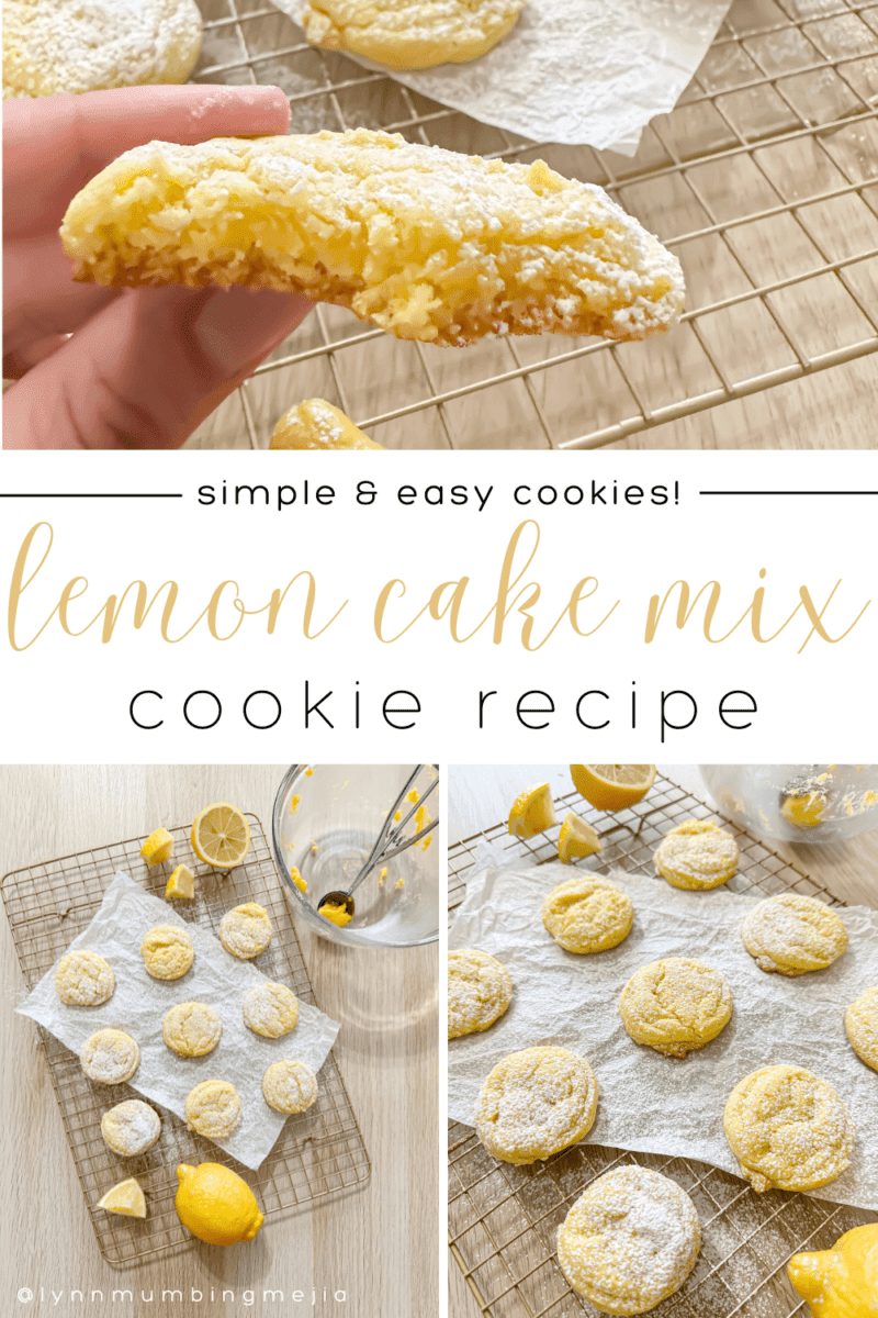 Lemon Cake Mix Cookies | Lynn Mumbing Mejia