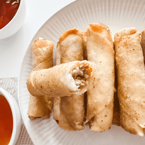 Quick & Easy Pork Lumpia | Lynn Mumbing Mejia