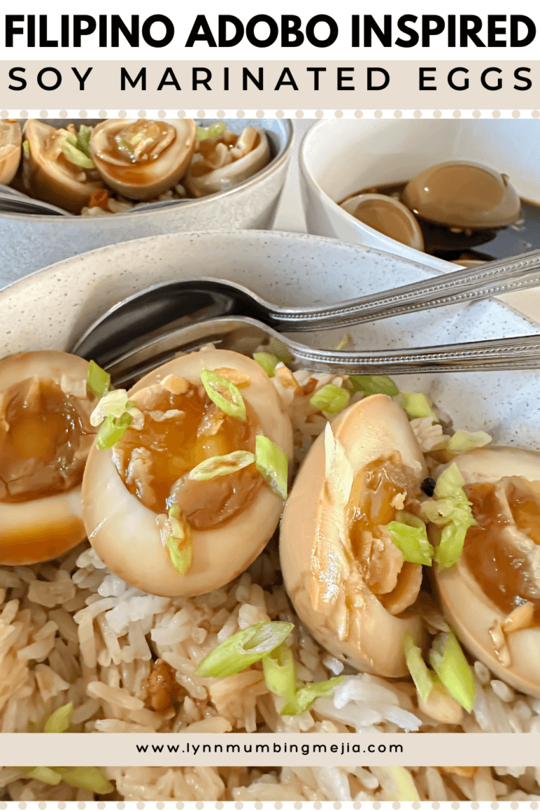 Filipino Adobo-Inspired Soy Marinated Eggs | Lynn Mumbing Mejia