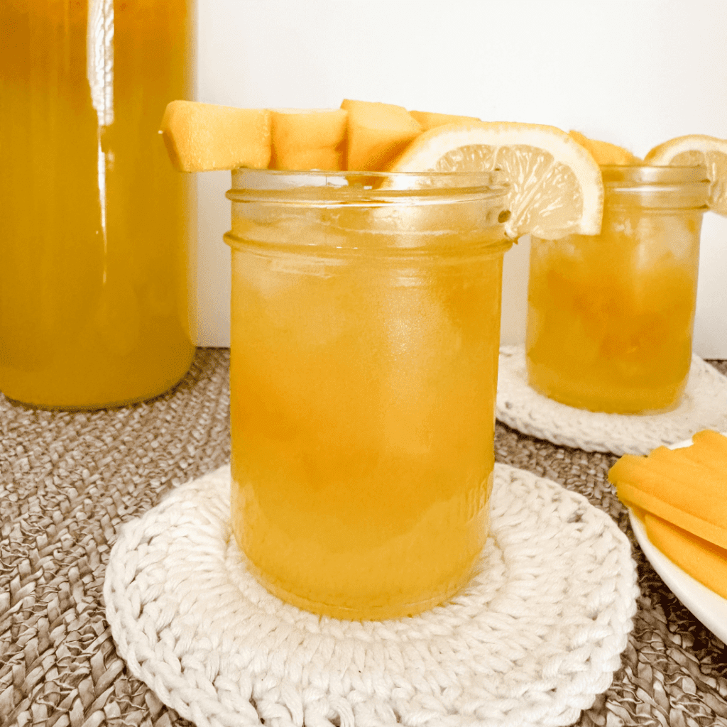 Quick & Sweet Mango Lemonade | Lynn Mumbing Mejia
