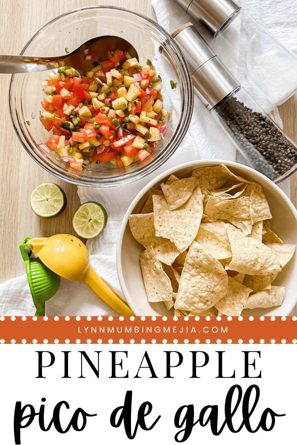 Pineapple Pico De Gallo | Lynn Mumbing Mejia