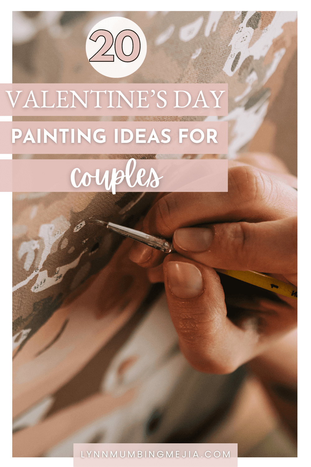 20 Valentine's Day Painting Ideas For Couples | Lynn Mumbing Mejia