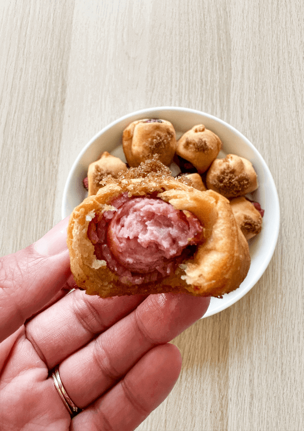 Easy Brown Sugar Bacon Pigs In A Blanket | Lynn Mumbing Mejia