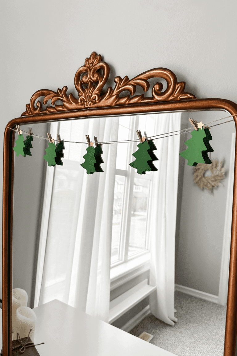 Easy Christmas Tree Garland | Lynn Mumbing Mejia