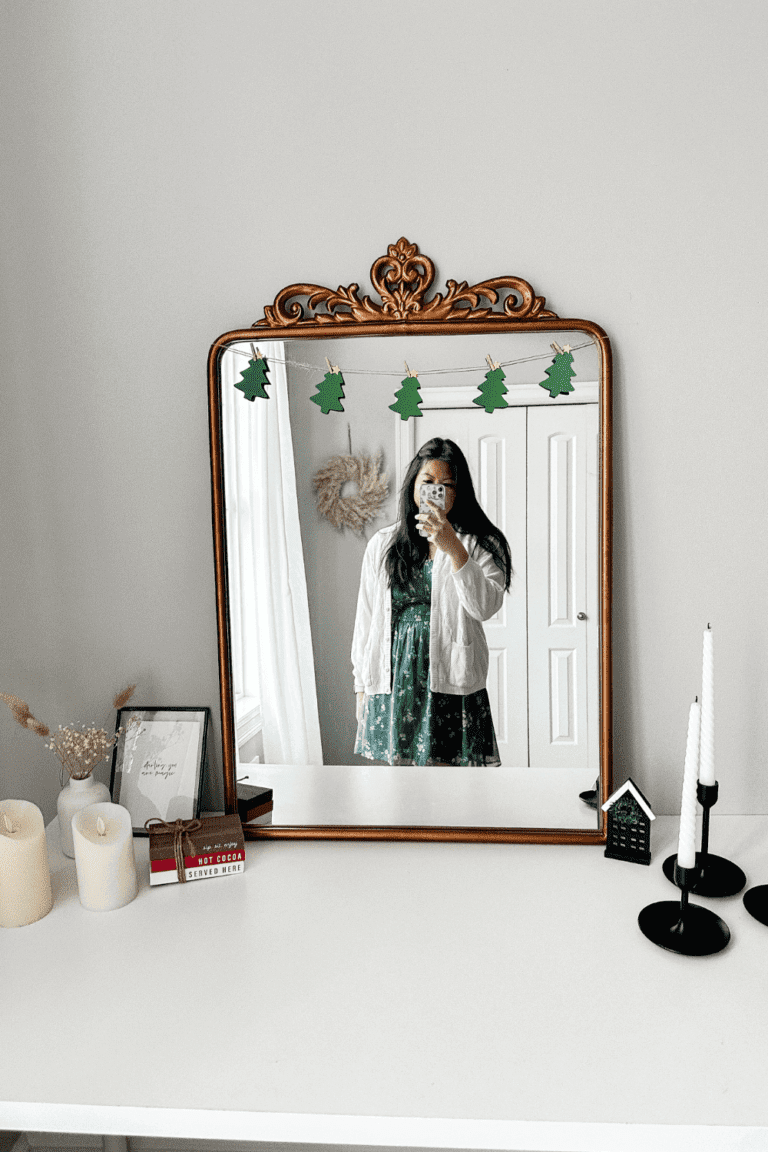 Easy Christmas Tree Garland | Lynn Mumbing Mejia