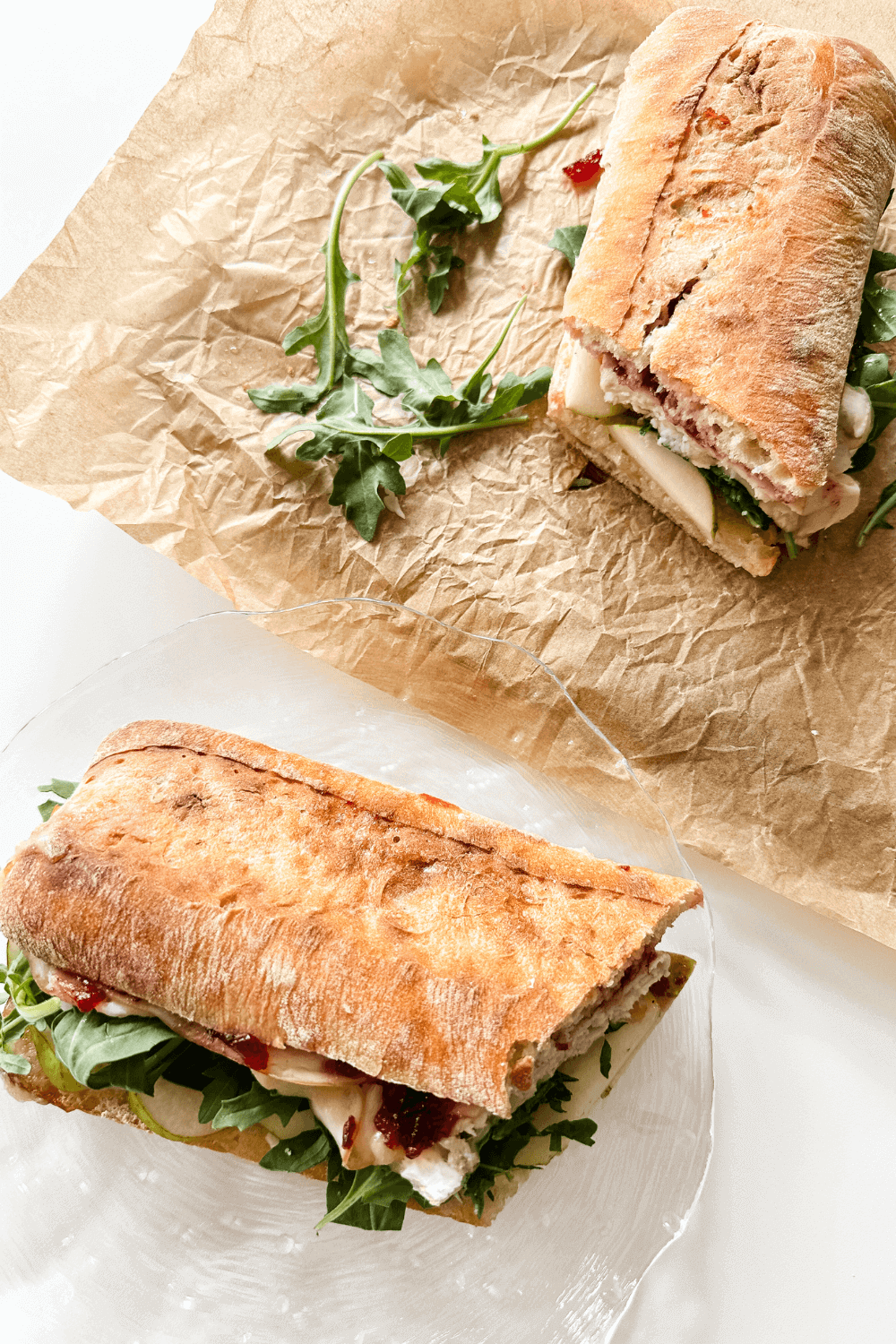 Cranberry Brie Turkey Sandwich | Lynn Mumbing Mejia