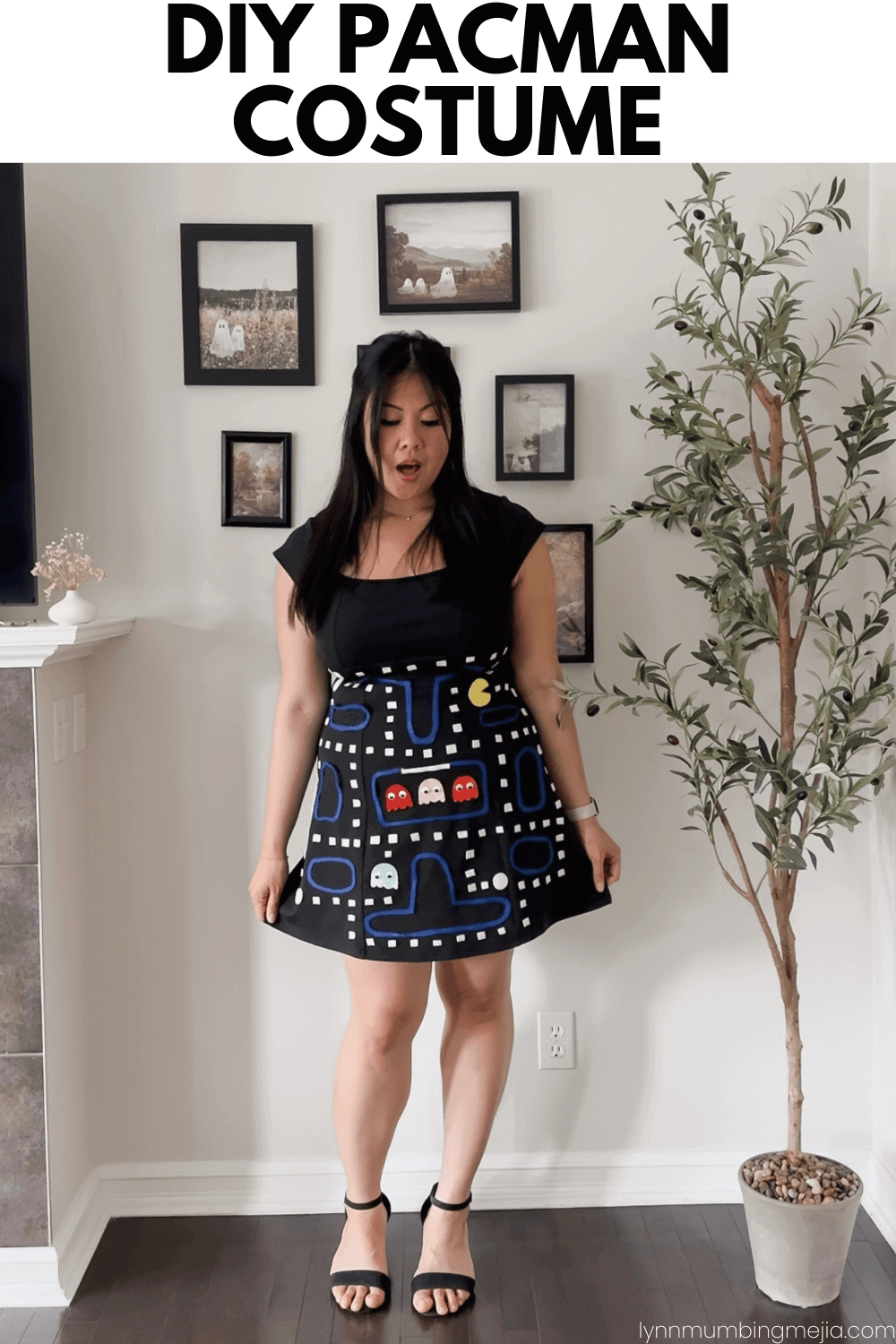 DIY Pacman Costume | Lynn Mumbing Mejia