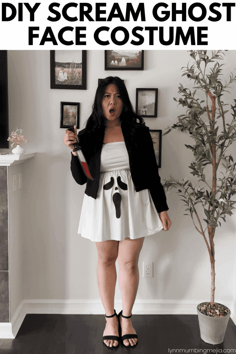 DIY Scream Ghost Face Costume | Lynn Mumbing Mejia